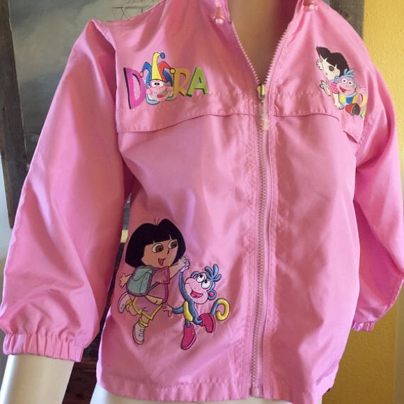Nickelodeon | Jackets & Coats | Dora The Explorer Pink Jacket ...